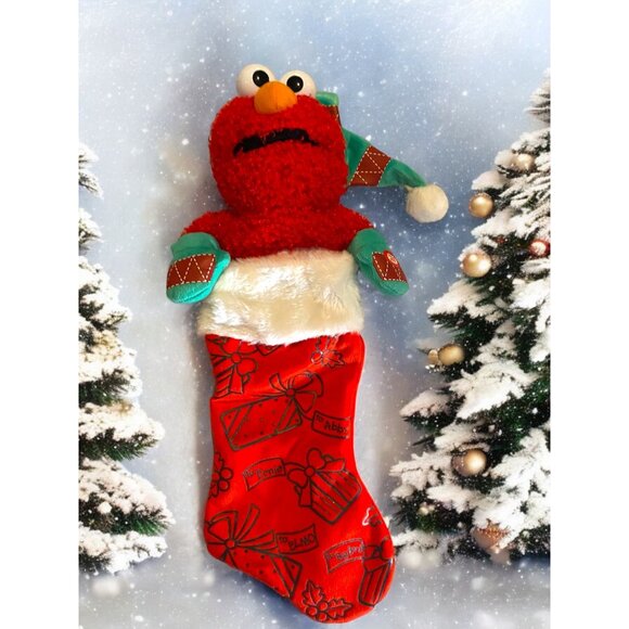 Kurt Adler | Other | Kurt S Adler Elmo Christmas Stocking 22 Plush ...